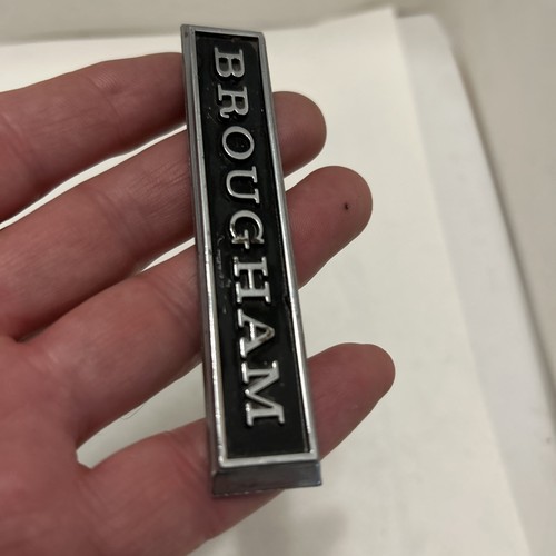 Vintage Metal Mercury Marquis Brougham Badge Emblem D5MB-16B114AA | eBay