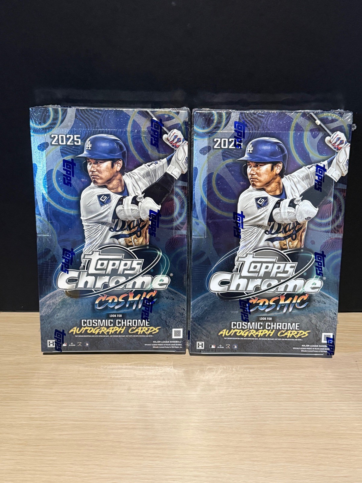 LOT OF 2 2025 TOPPS COSMIC CHROME BASEBALL FACTORY SEALED HOBBY BOX MLB ...