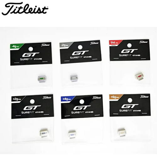 Genuine Titleist GT3 Driver SureFit Weight Track 4g/6g/8g/10g/12g/14g ...
