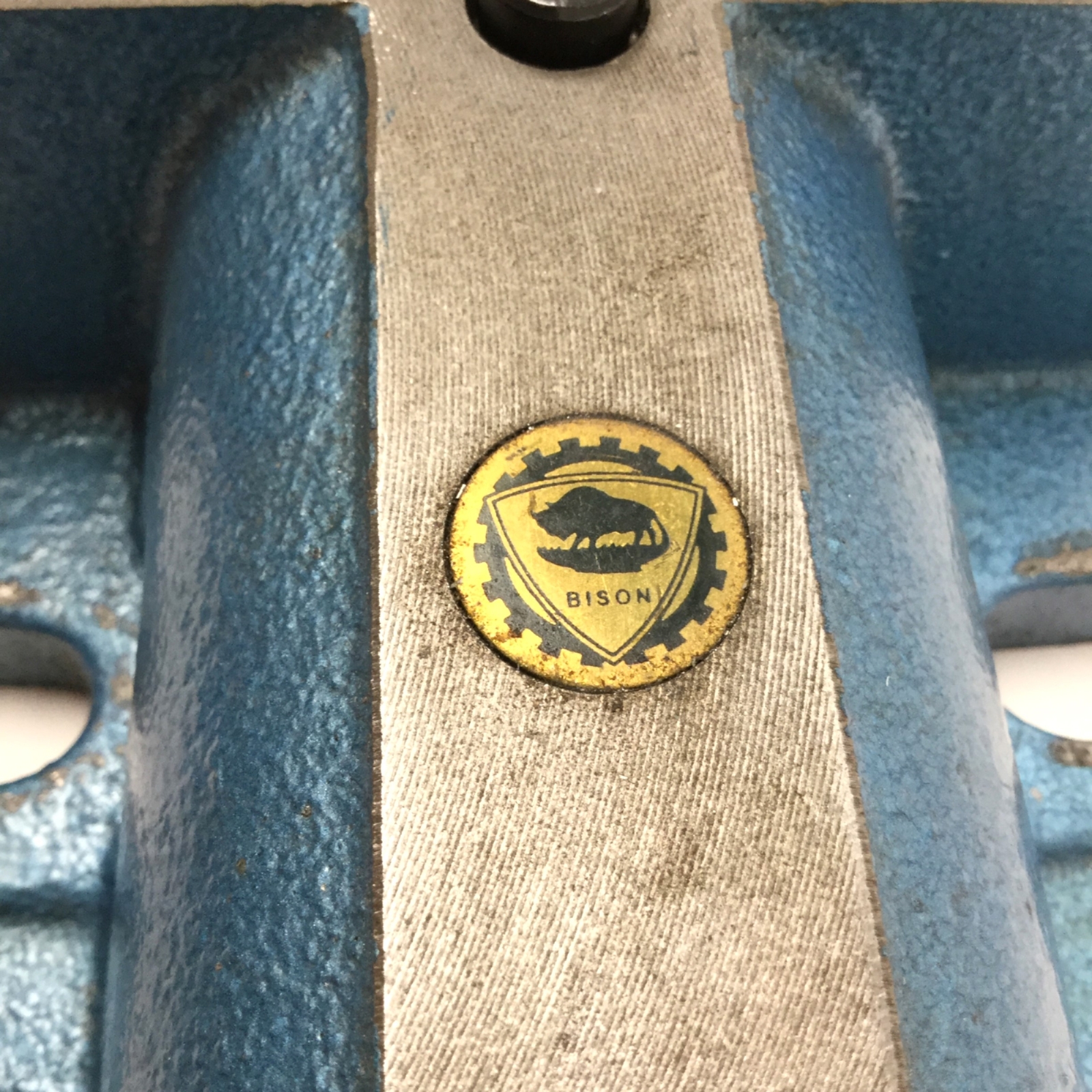 Bison 6522-160 Milling Machine Vise, 2-Piece, 160mm Wide x 80mm Jaws ...