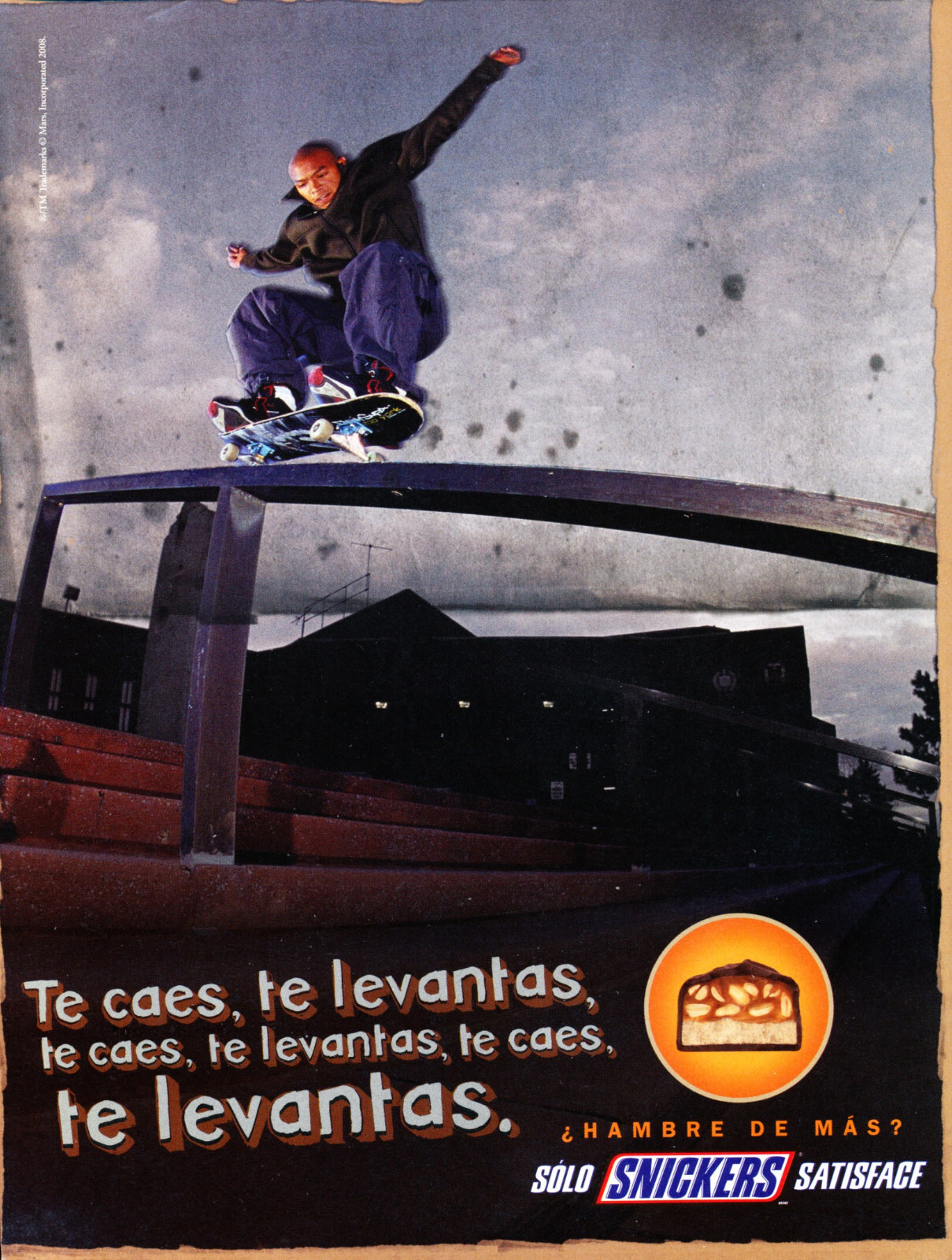 SNICKERS CANDY AD #33 MAGAZINE promo AD 2008 | eBay