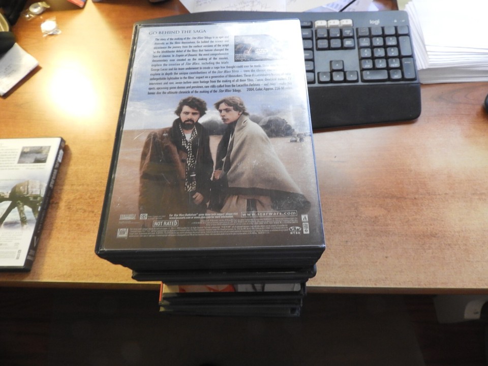 STAR WARS TRILOGY BONUS MATERIAL (DVD) EMPIRE OF DREAMS | eBay