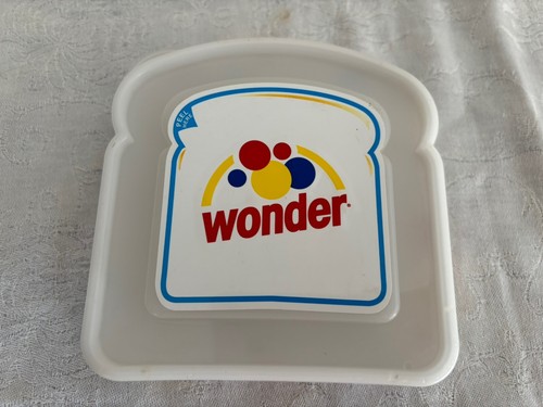 Vintage Wonder Bread Plastic Sandwich Container for Sandwich | eBay
