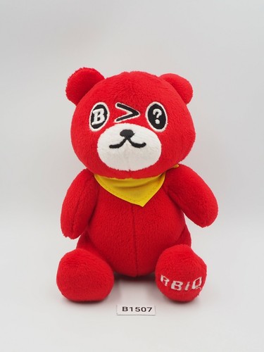 BBIQ B1507 Teddy Red Bear Plush 6" Stuffed Toy Doll Japan | eBay