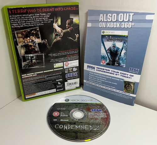 Condemned 2: Bloodshot (Microsoft Xbox 360, 2008) for sale online | eBay
