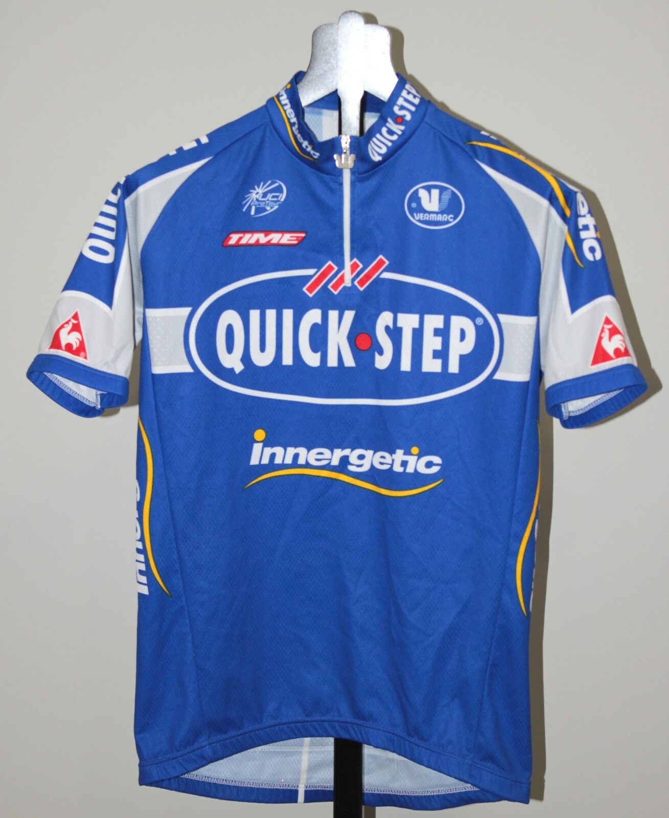 2005 2007 Quick-Step Innergetic cycling team shirt Size M 3 48 Vermarc ...