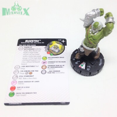 Heroclix Secret Wars: Battleworld set Maestro #028 Uncommon figure w ...