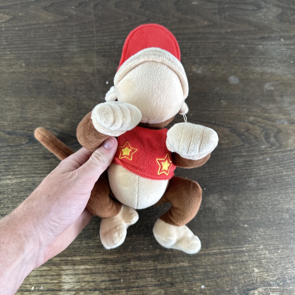 Super Mario All Star Collection AC21 Diddy Kong 9" Plush New w/ tag ...