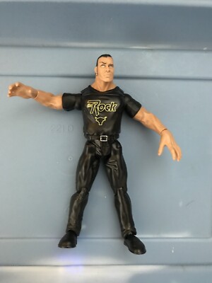WWF/WWE Titan Tron Live The Rock Figure | eBay