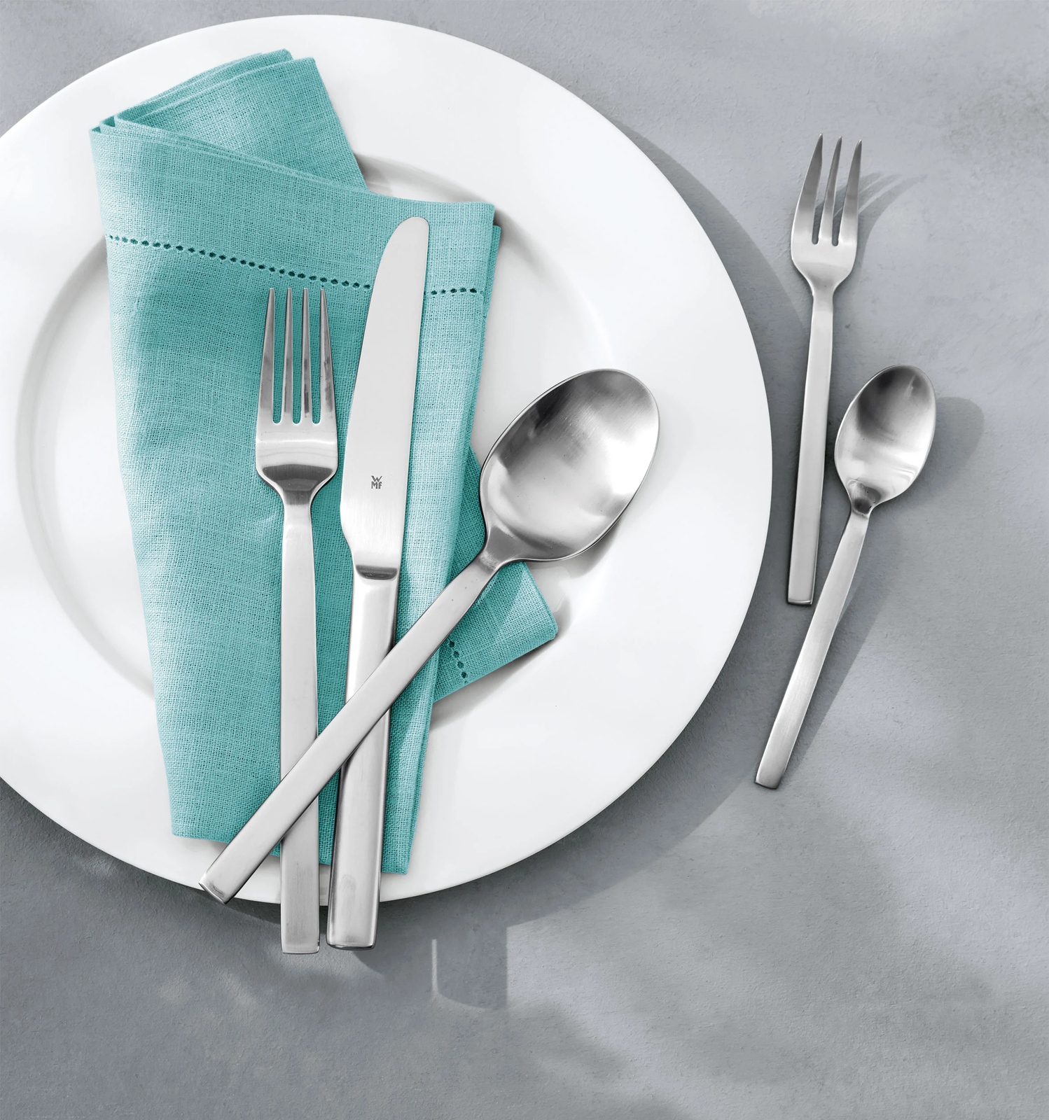 WMF Besteck Set 30-teilig Metall, silberfarben spülmaschinengeeignet ...