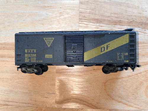 HO Scale Roundhouse: GAEX DF #100702 Boxcar ATSF, VINTAGE | eBay