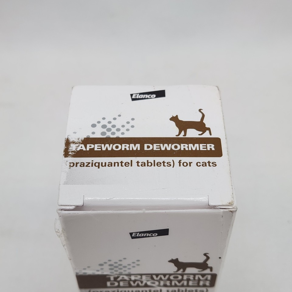 Elanco Tapeworm Dewormer Praziquantel 3 Tablets For Cats Pets Home Exp ...