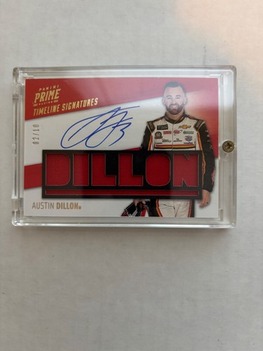 2019 Austin Dillon 2/10 Panini Prime Timeline Signatures Dillon | eBay