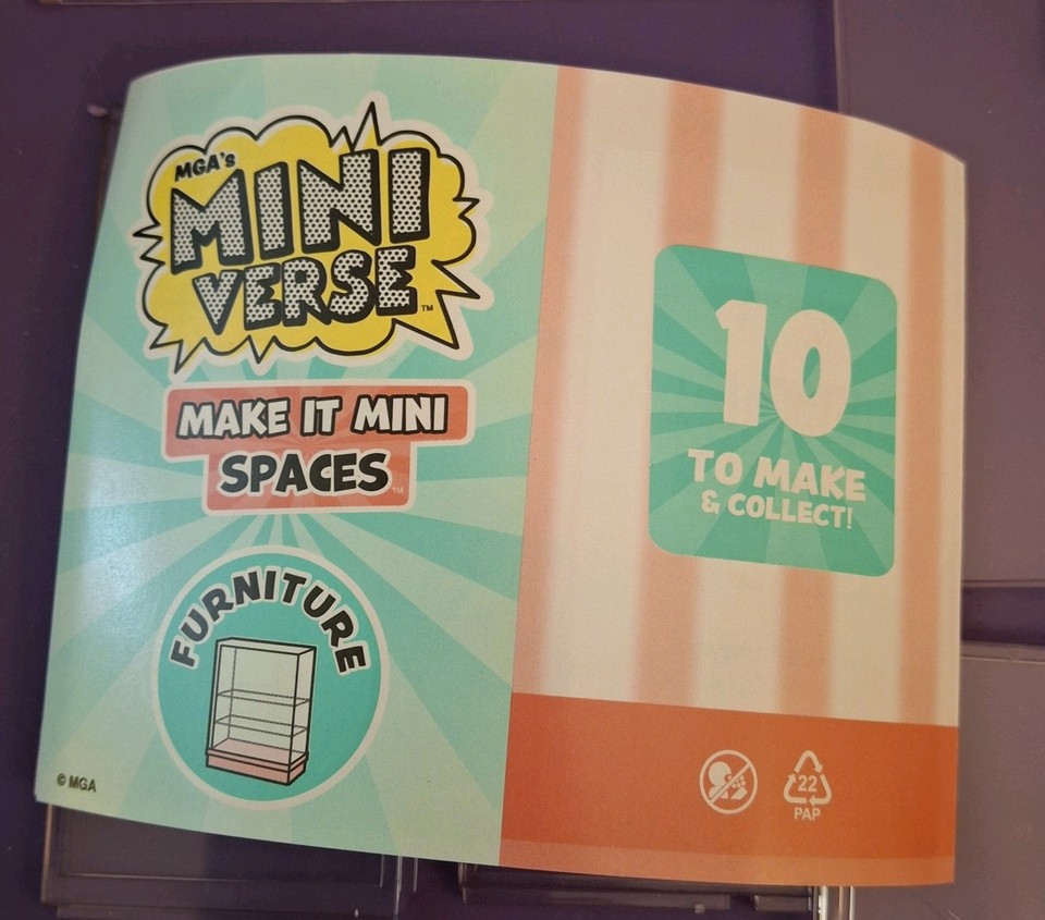 MGA Miniverse Make It Mini Spaces Bakery Case | eBay