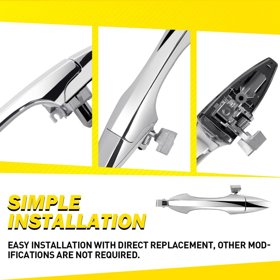 Rear Driver Side Exterior Door Handle For 2007-2013 Acura MDX Base ...