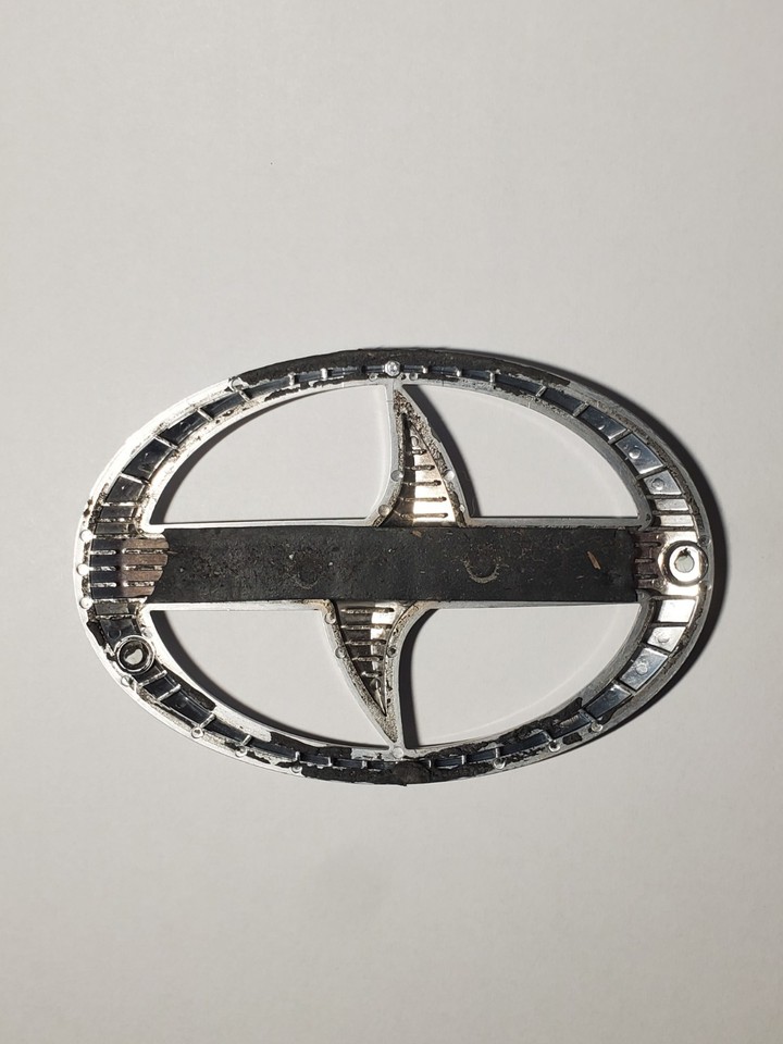 Scion OEM 2011-2015 xB Silver Rear Emblem Badge Logo Nameplate Name ...