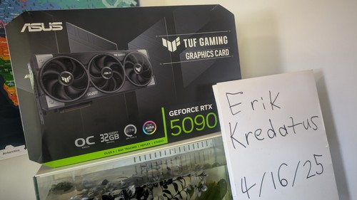 RTX 5090 Sealed In-Box with receipt SAME DAY SHIPPING. ASUS TUF OC ...