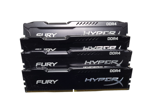 Lot of 4x HyperX FURY DDR4 8GB 2400 MHz Gaming/Desktop RAM $ | eBay