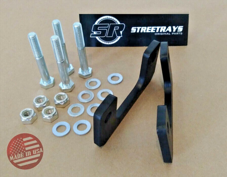 [SR] CHEVY GMC CADILLAC 07-22 FRONT 1/2" LOWER STRUT SPACERS / LIFT ...