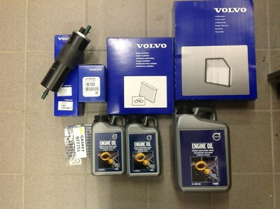 Genuine Volvo Service Kit V40 2.0d Oil/Air/Fuel/Pollen Filters And ...