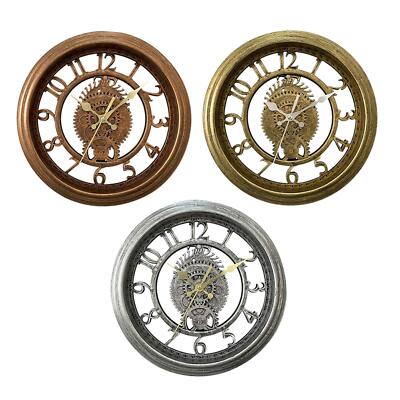 11 Inch Retro Wall Clock, Silent Decorative Wall Clocks, Vintage ...