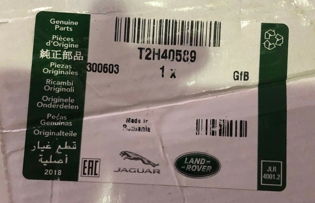 Genuine Jaguar E-pace Front and Rear Wheel Bearing T2h40589 Lr0122585 ...