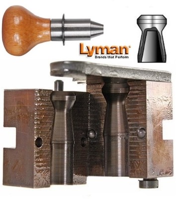 Lyman 1 Cavity Shotshell Sabot Slug Mold for 20 Gauge 350 gr # 2654120 ...
