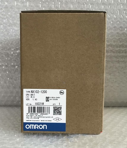 Omron NX102-1200 NX102 1200 Sysmac NX1 Modular CPU Fast Ship Dhl ...