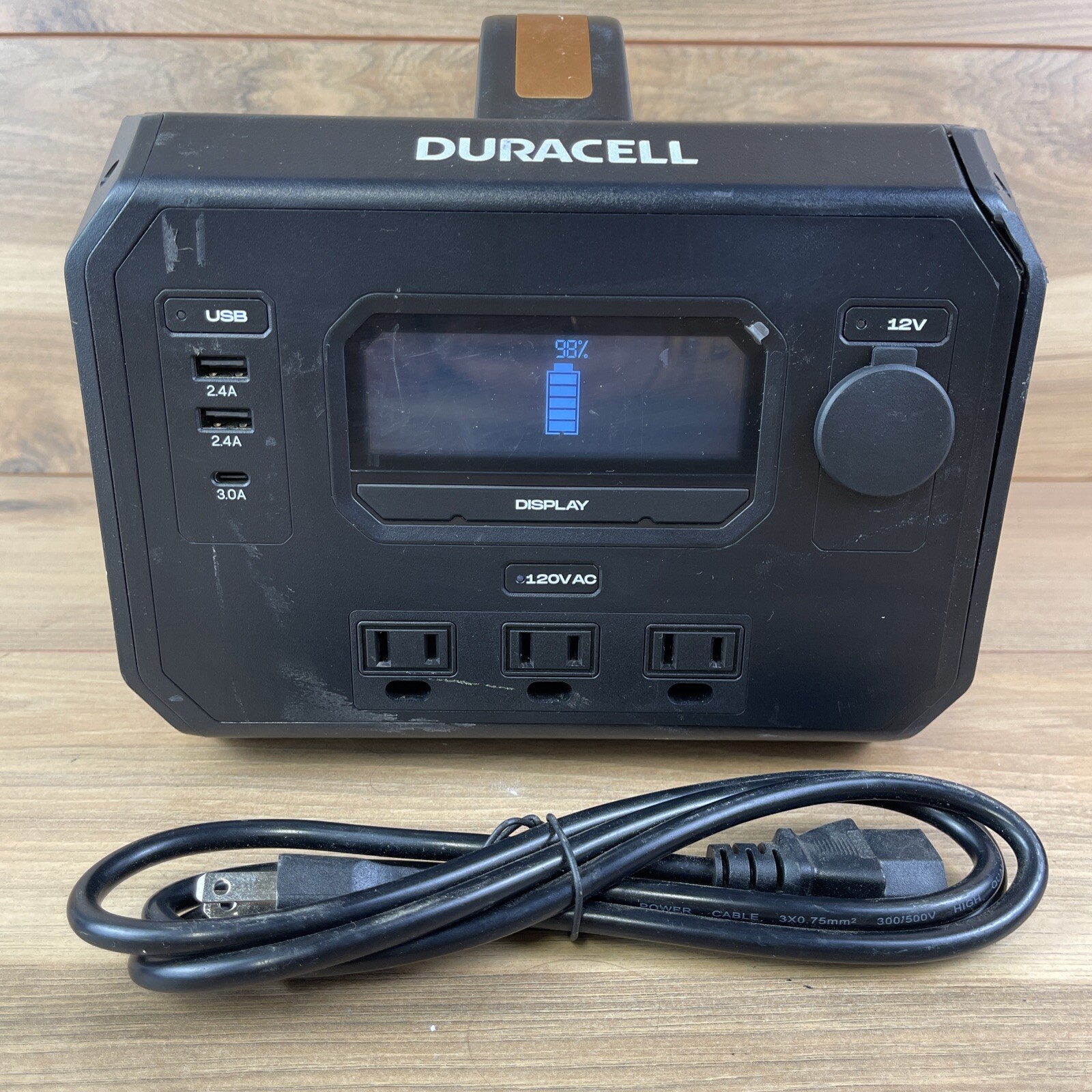 Duracell PowerBlock 500 500W Power Battery Generator DRPB500 | eBay