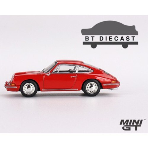 MINI GT 1963 PORSCHE 901 1/64 DIECAST MODEL CAR SIGNAL RED MGT00695 | eBay