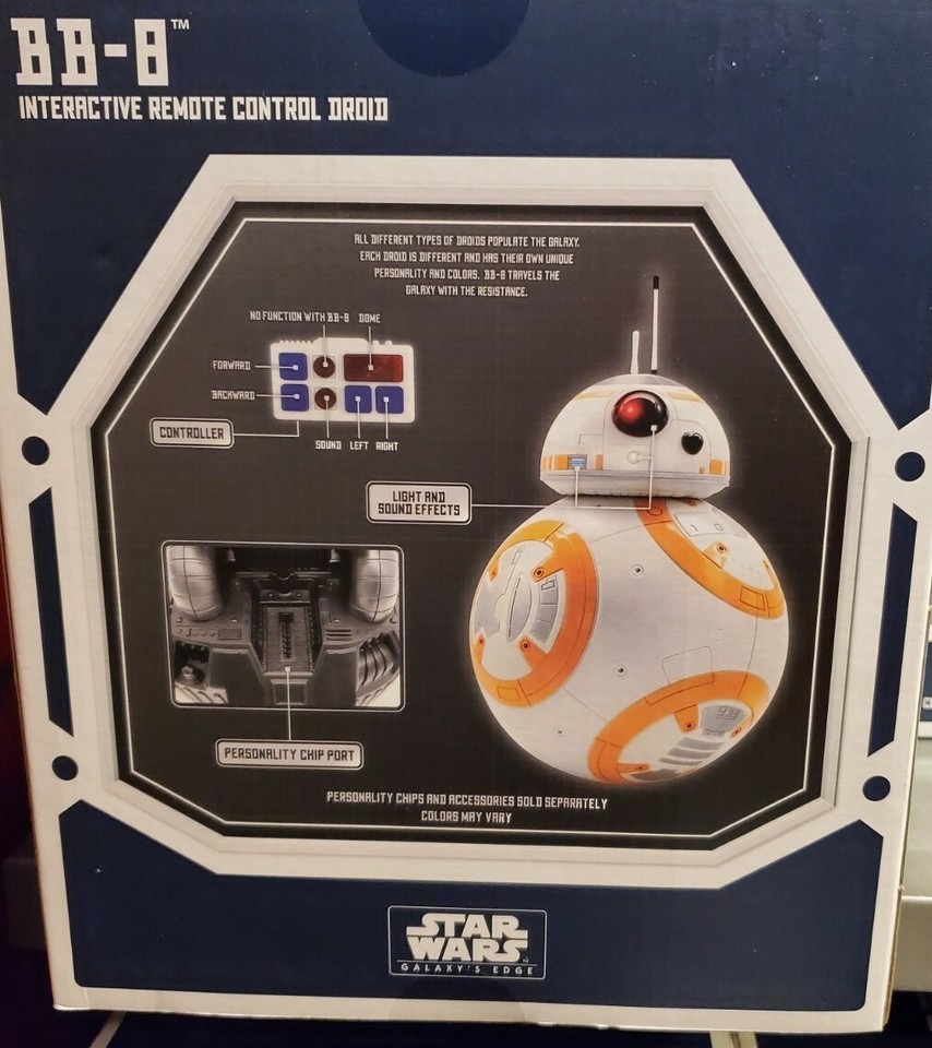 Disney BB-8 Interactive Remote Control Droid Depot Star Wars Galaxy’s ...