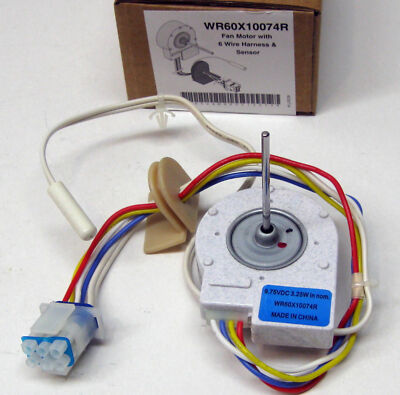 WR60X10074R for WR60X10074 GE Evaporator Freezer Fan DC Motor AP3191003 ...
