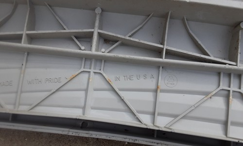 Wilbar Morada Pool Oval Round Top Curved Rail 8" 19608 Resin 15 Foot ...