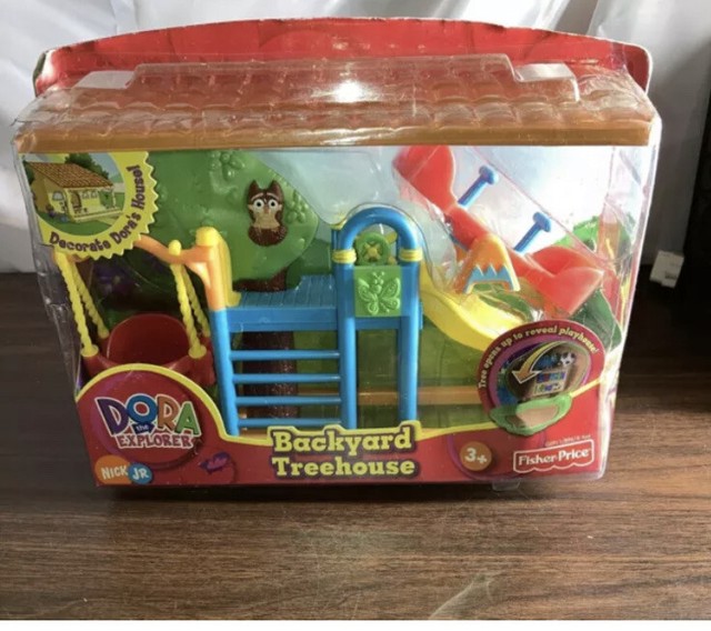 Dora The Explorer Backyard Treehouse by Fisher for sale online | eBay