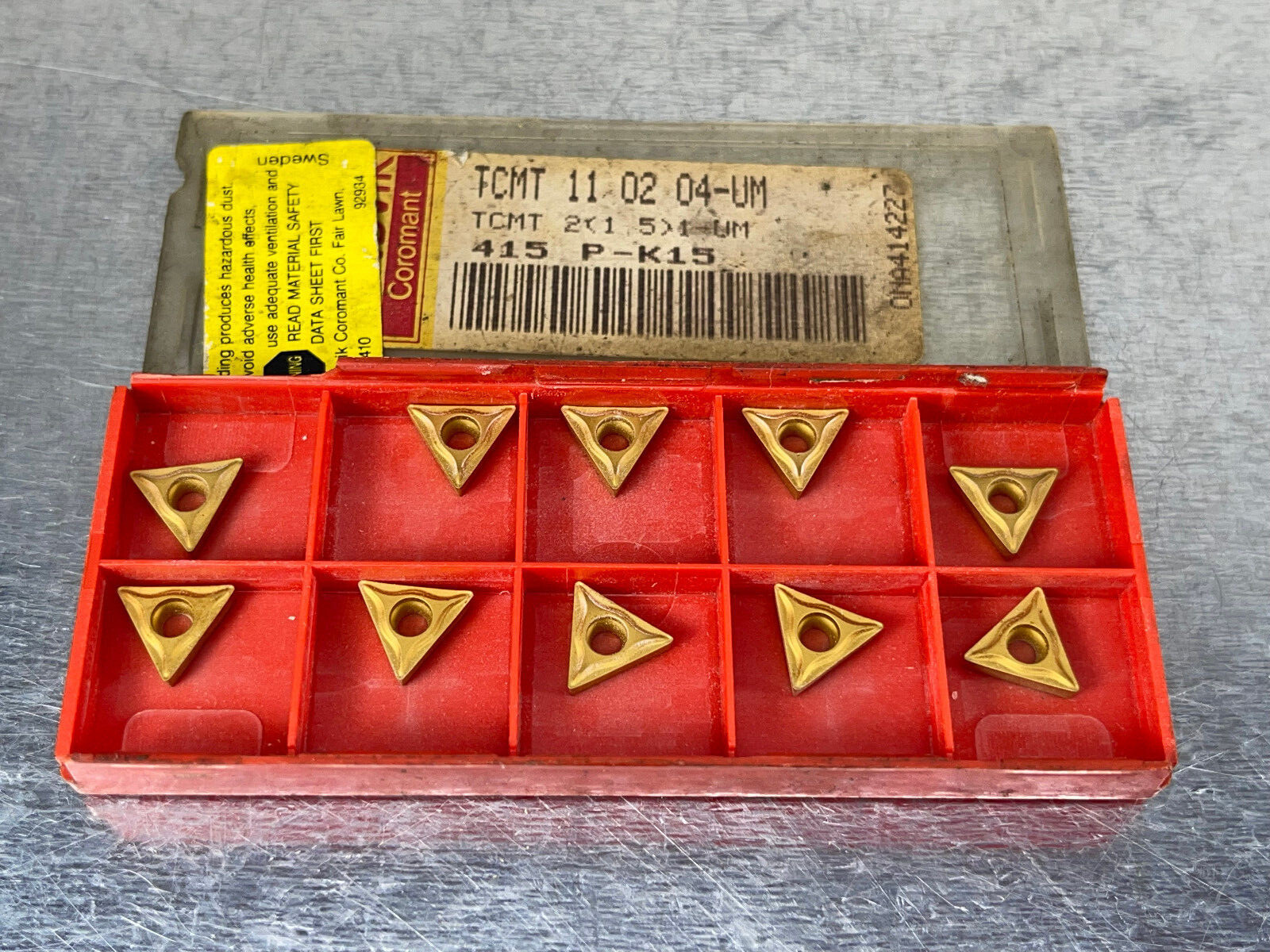 Sandvik TCMT 110204-um 1525 Carbide Inserts10pcs Original Made in ...