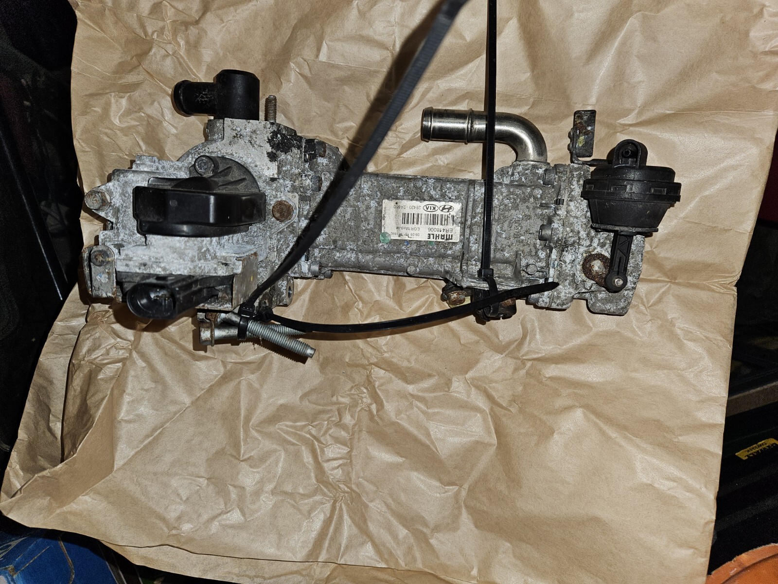 Hyundai I40 2015 Diesel EGR Valve Cooler 284162A850 Slk18509 for sale ...