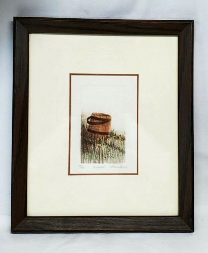William Coombs BUTTERBUCKET Color Lithograph Limited PRINT 159/400 ...