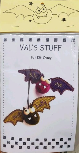 Val’s Stuff BAT KIT CRAZY Purple Bat Ornament Kit | eBay