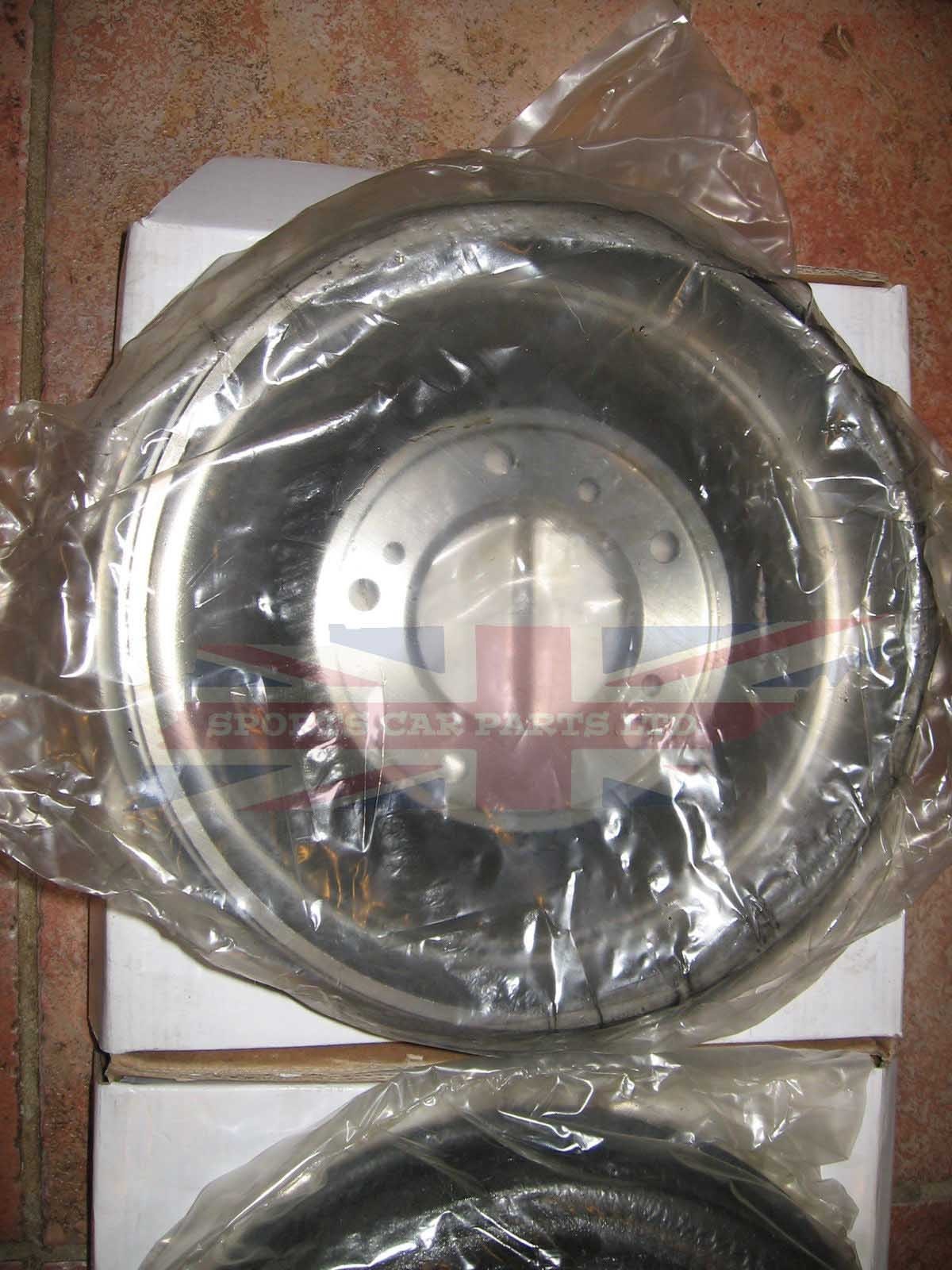 Pair of New Rear Brake Drums for Austin Healey 100-6 and 3000 with Wire ...