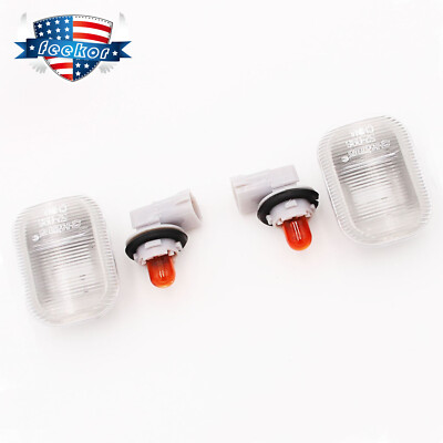 Pair Clear Side Markers Light 81730-02040 Fit for Toyota Supra Celica ...