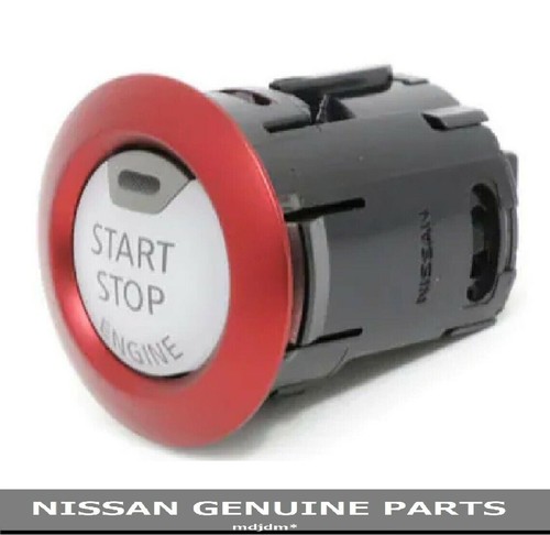 Genuine Nissan Engine Start Button Assy Red Ring fits Jdm Juke | eBay