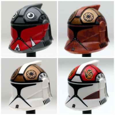 Clone Army Customs RP1 Clone Gunner Helmet for SW Minifigures -Pick ...