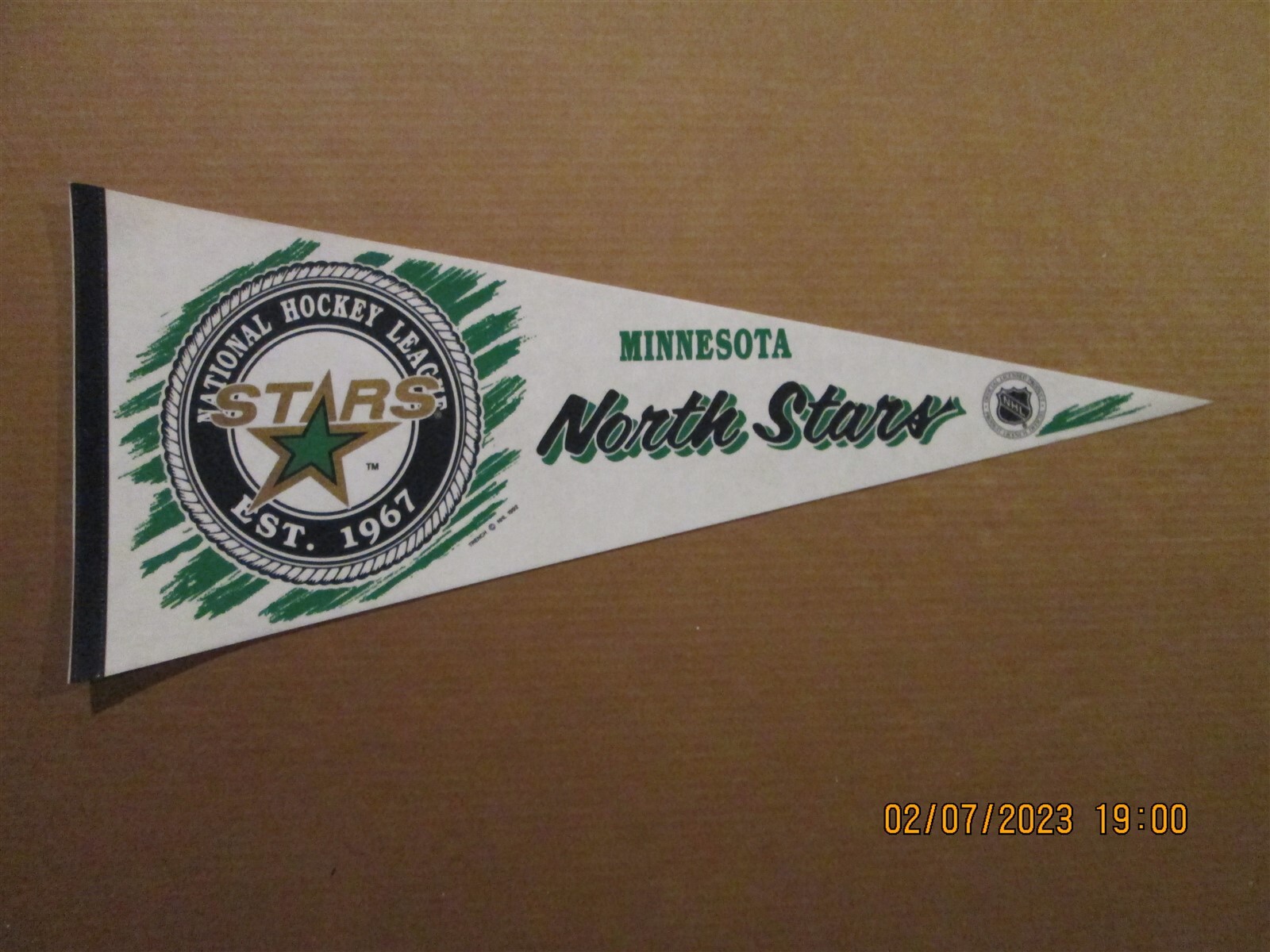 NHL Minnesota North Stars Vintage Defunct Circa 1992 EST.1967 Team Logo ...