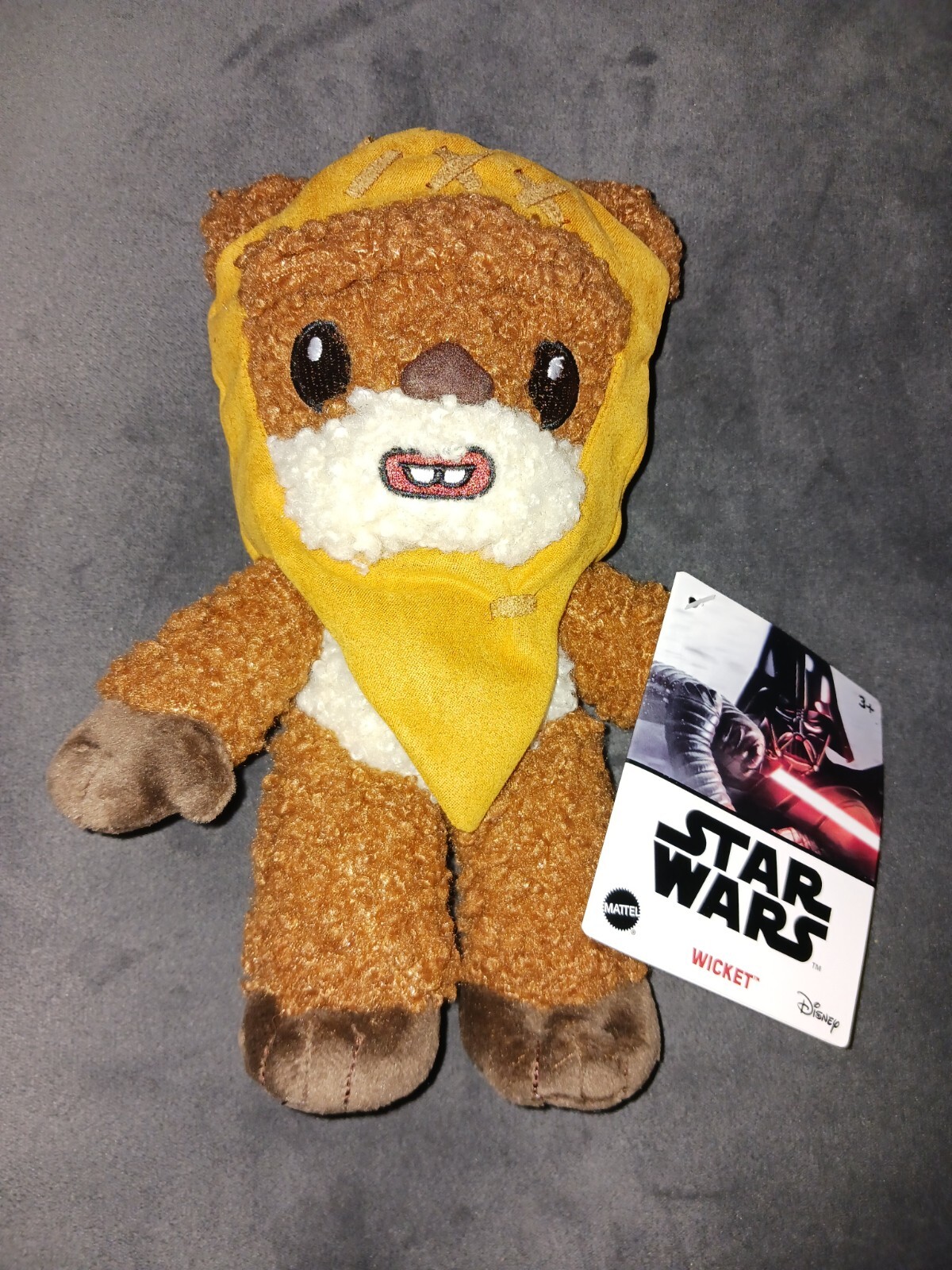 Star Wars 8" Wicket Ewok Plush Stuffed Animal Toy Figure Mattel Disney ...