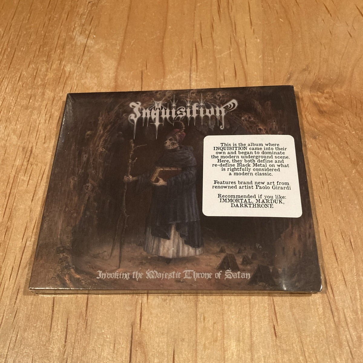 Inquisition Invoking The Majestic Throne Of Satan Inquisition