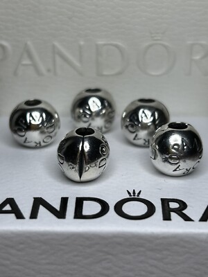 Authentic Pandora 🌟 logo clip/stopper charm 🌟 S925 ALE 🌟 791015 | eBay