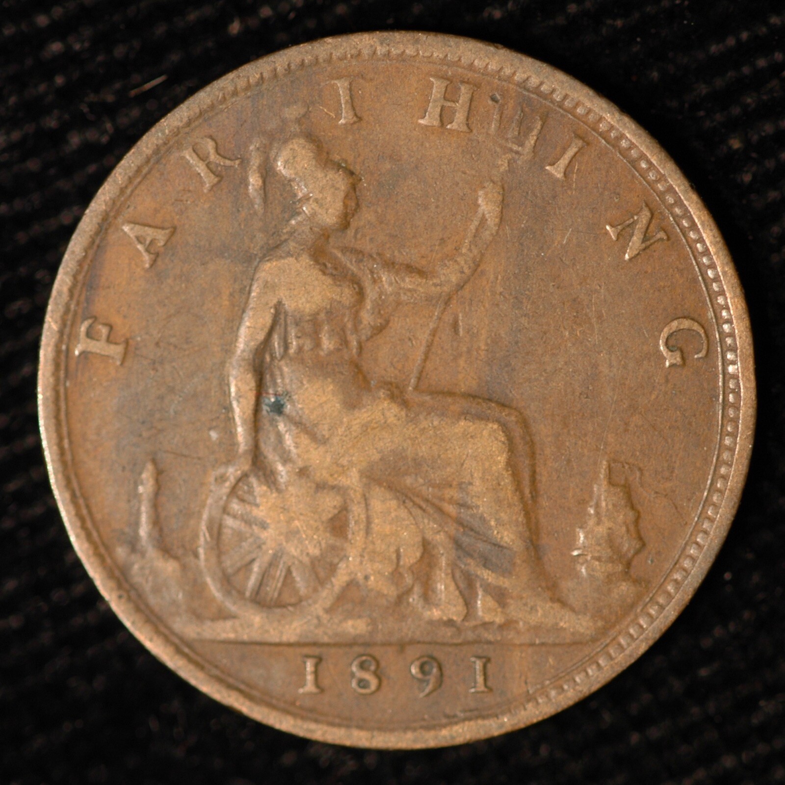 Farthing 1860 - 1894 Victoria Bun Head Choose Your Date (T124) | eBay
