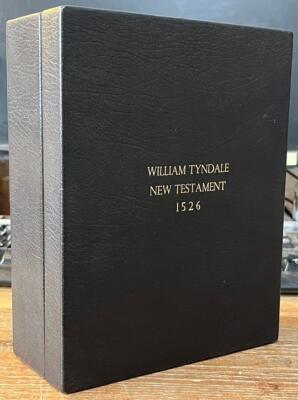 '1526 Tyndale New Testament' Paradine Facsimile RARE BOXED EDITION FINE ...