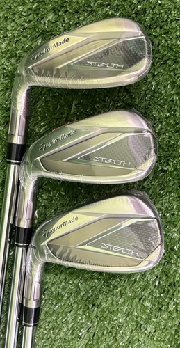 TaylorMade STEALTH Iron Set Golf Clubs 5-PW AW Steel Regular LEFT HAND NEW | eBay