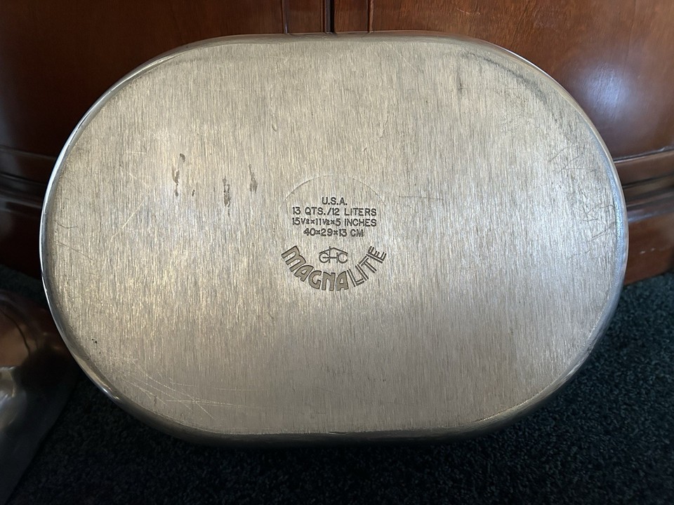 Vintage GHC Magnalite 13 Quart Roaster Dutch Oven With Trivet | eBay